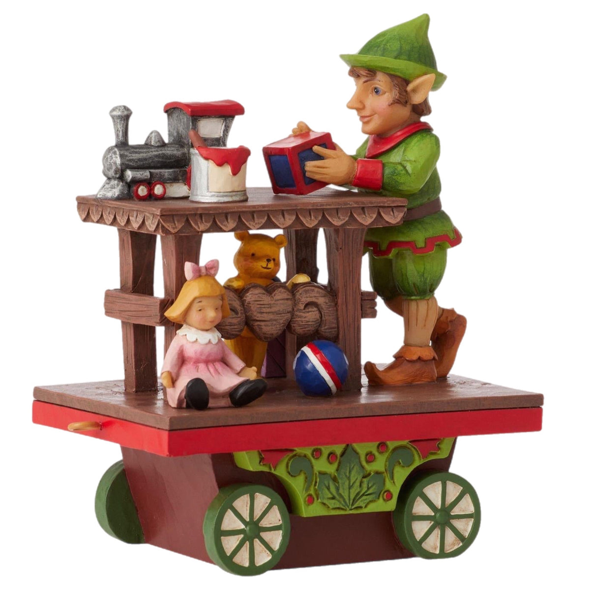 Elf Train Car Figurine – Tinseltown Christmas Emporium