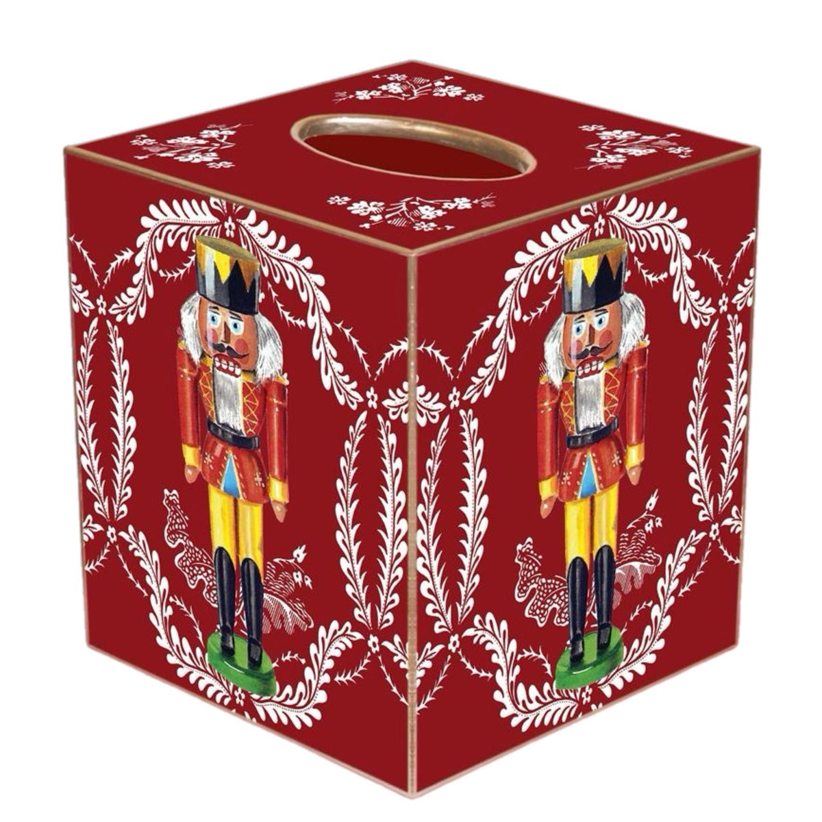 Nutcracker Tissue Box Cover – Tinseltown Christmas Emporium